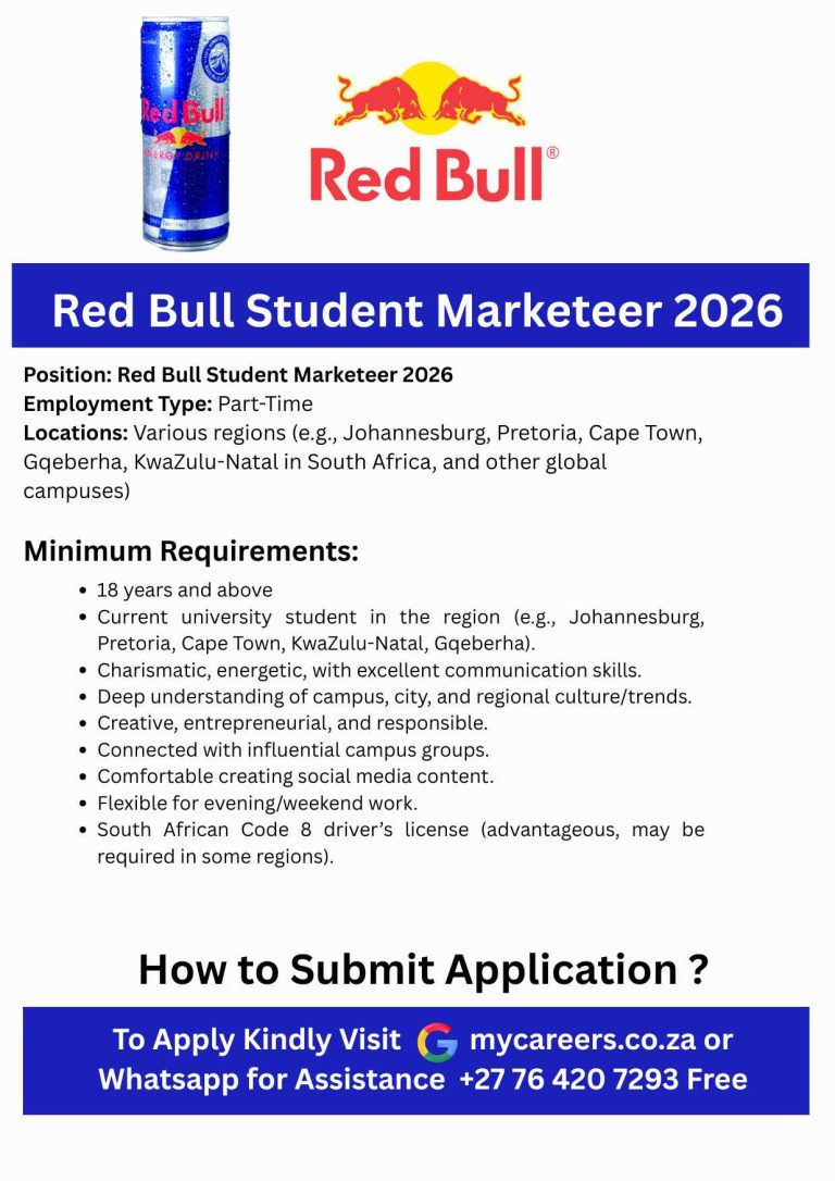How to Apply for Red Bull Student Marketeer 2026: Student Jobs (Part ...